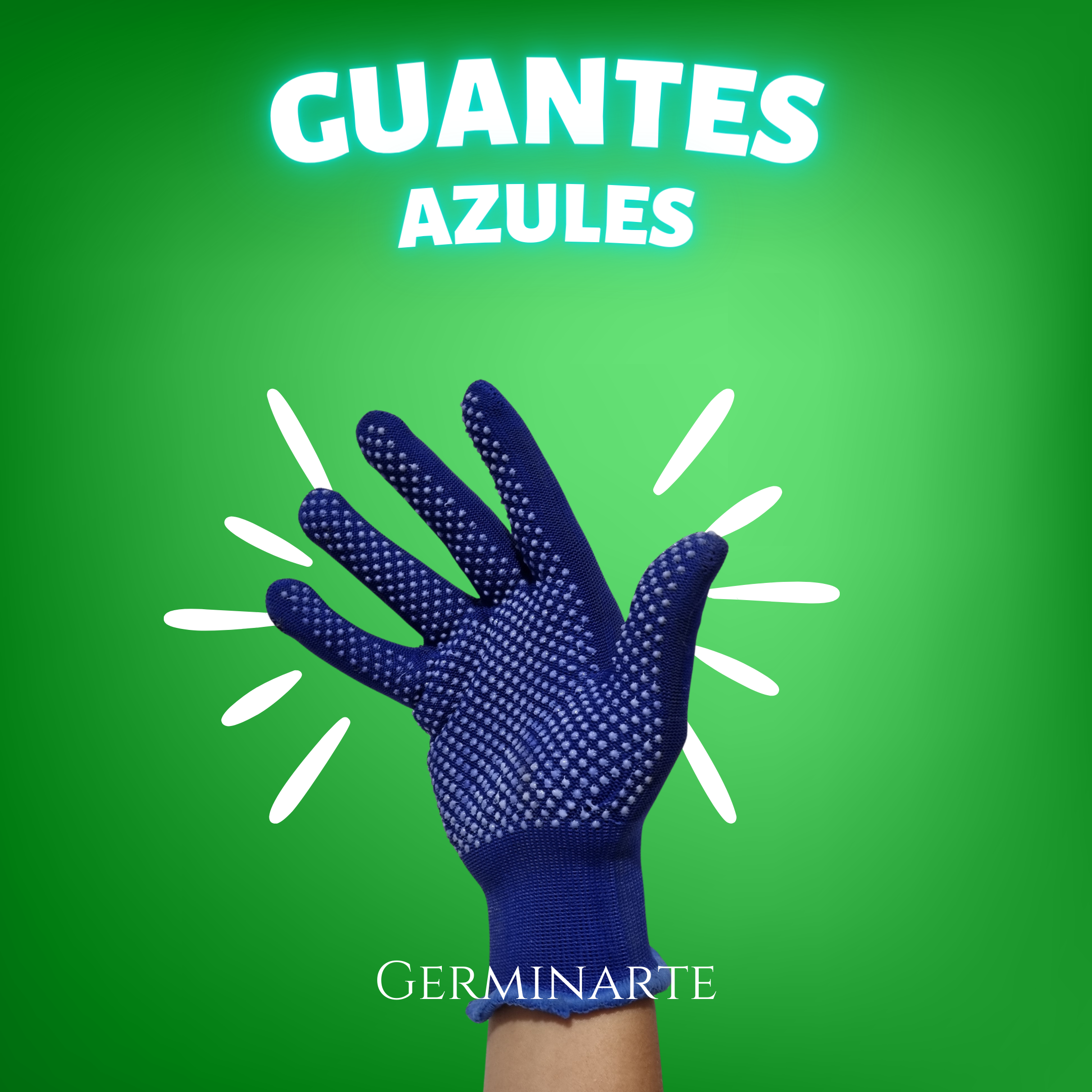 Guantes Azules – Germinartemex